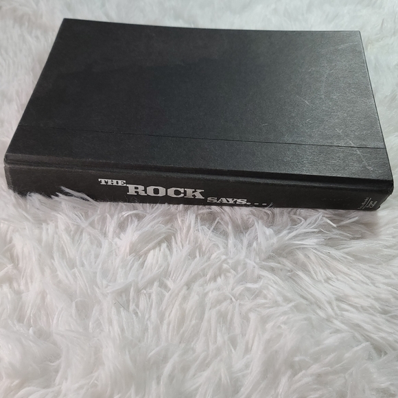 Other | The Rock Says By The Rock With Joe Layden Hardcover Book | Poshmark